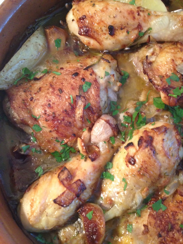 Pollo al Ajillo, Chicken in Garlic Sauce . | TCS