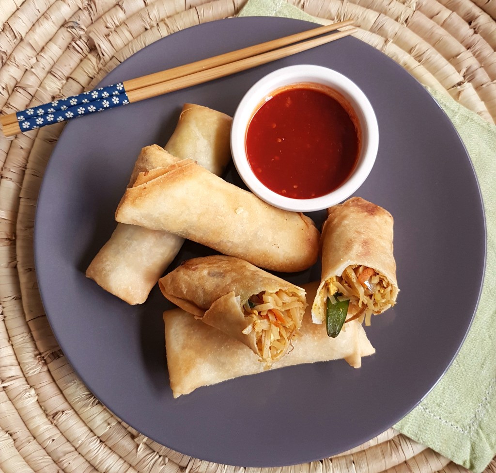 Chinese Spring Rolls with three dipping sauces | TCS