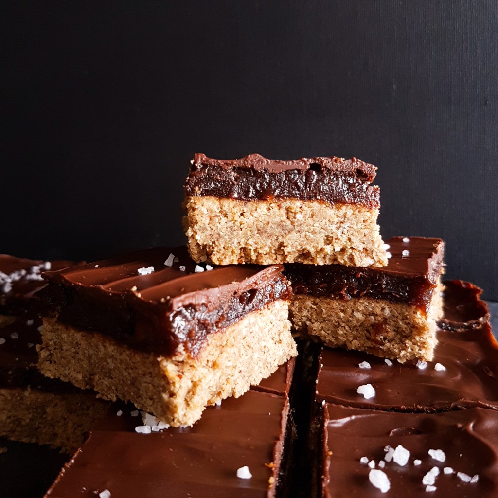 Healthy Salted Caramel Twix Bars | TCS