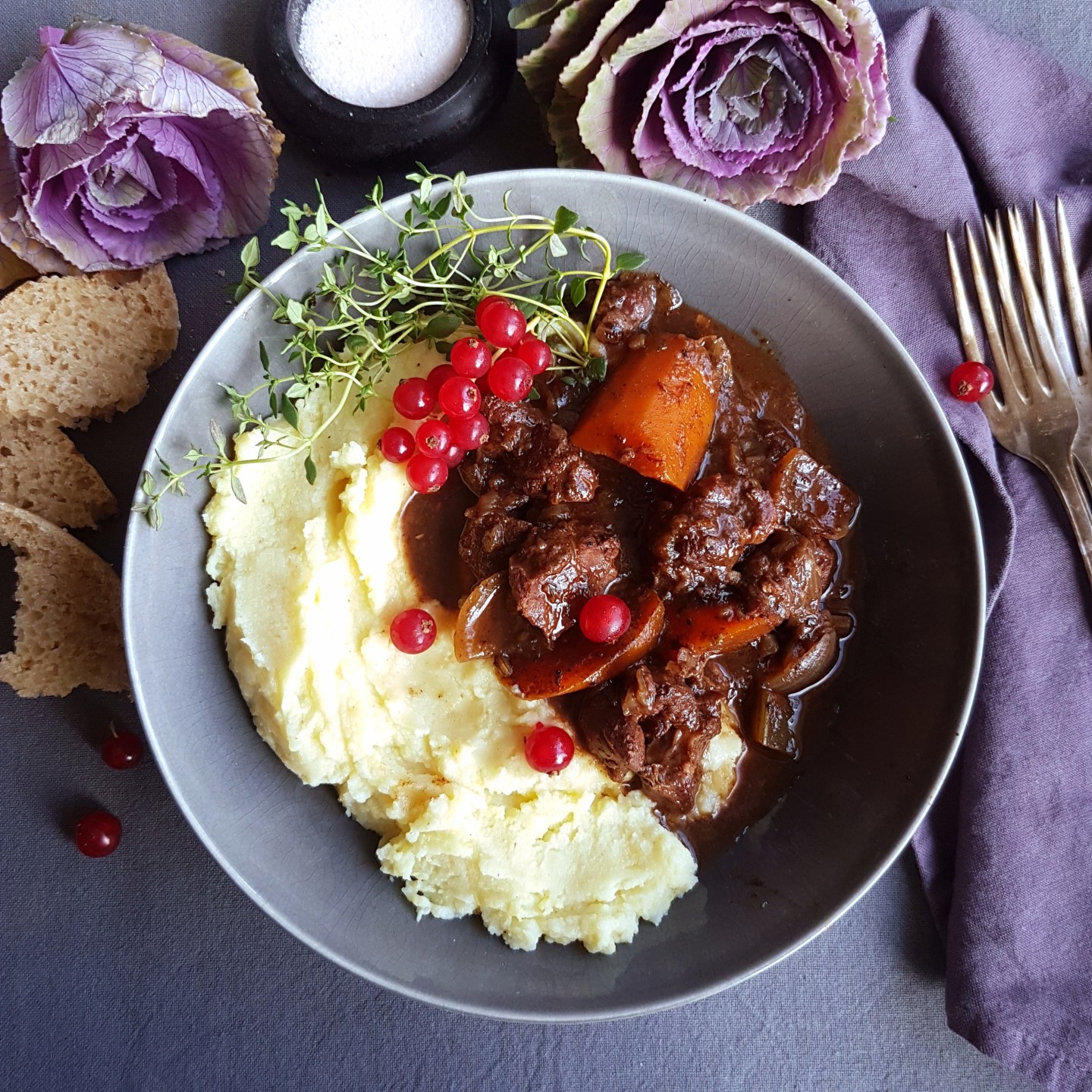 Wild Boar Stew with Pomegranate | TCS
