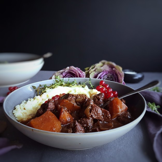 Wild Boar Stew with Pomegranate | TCS