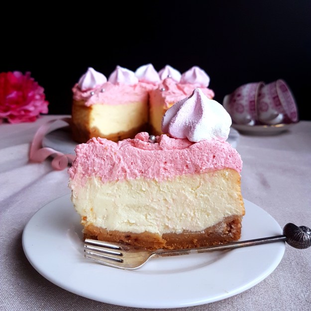 Strawberry Cloud Cheesecake | TCS