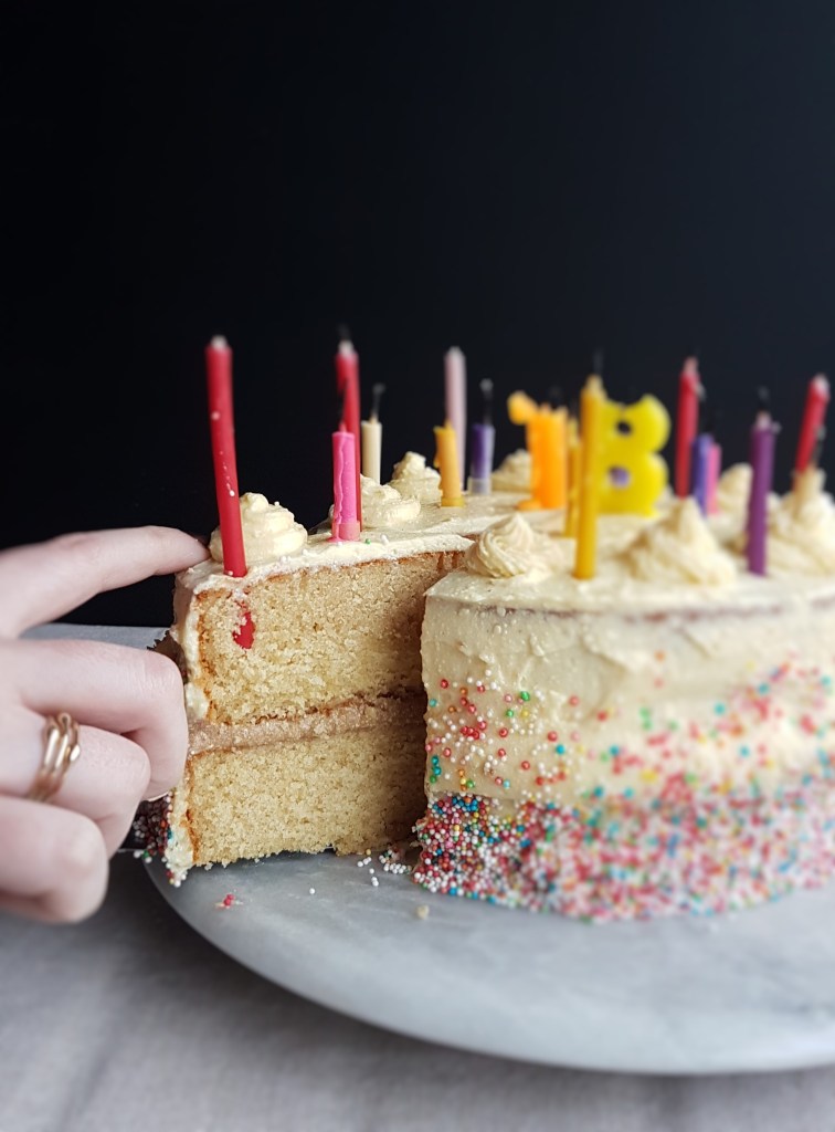 One Bowl Vanilla Cake | TCS